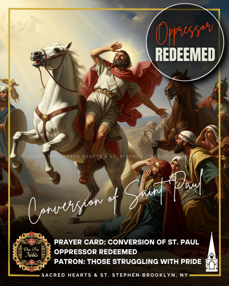 1_25 Conversion of Saint Paul | Sacred Hearts-St. Stephen